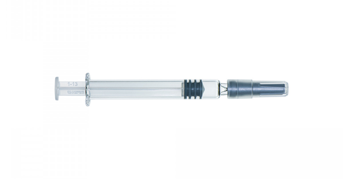 D2F Pre-Fillable Glass Syringes - Staked Needle | Nipro